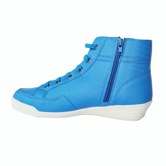 comfortview | Shoes | Comfortview Blue Hightop Athletic Shoes Sneakers ...